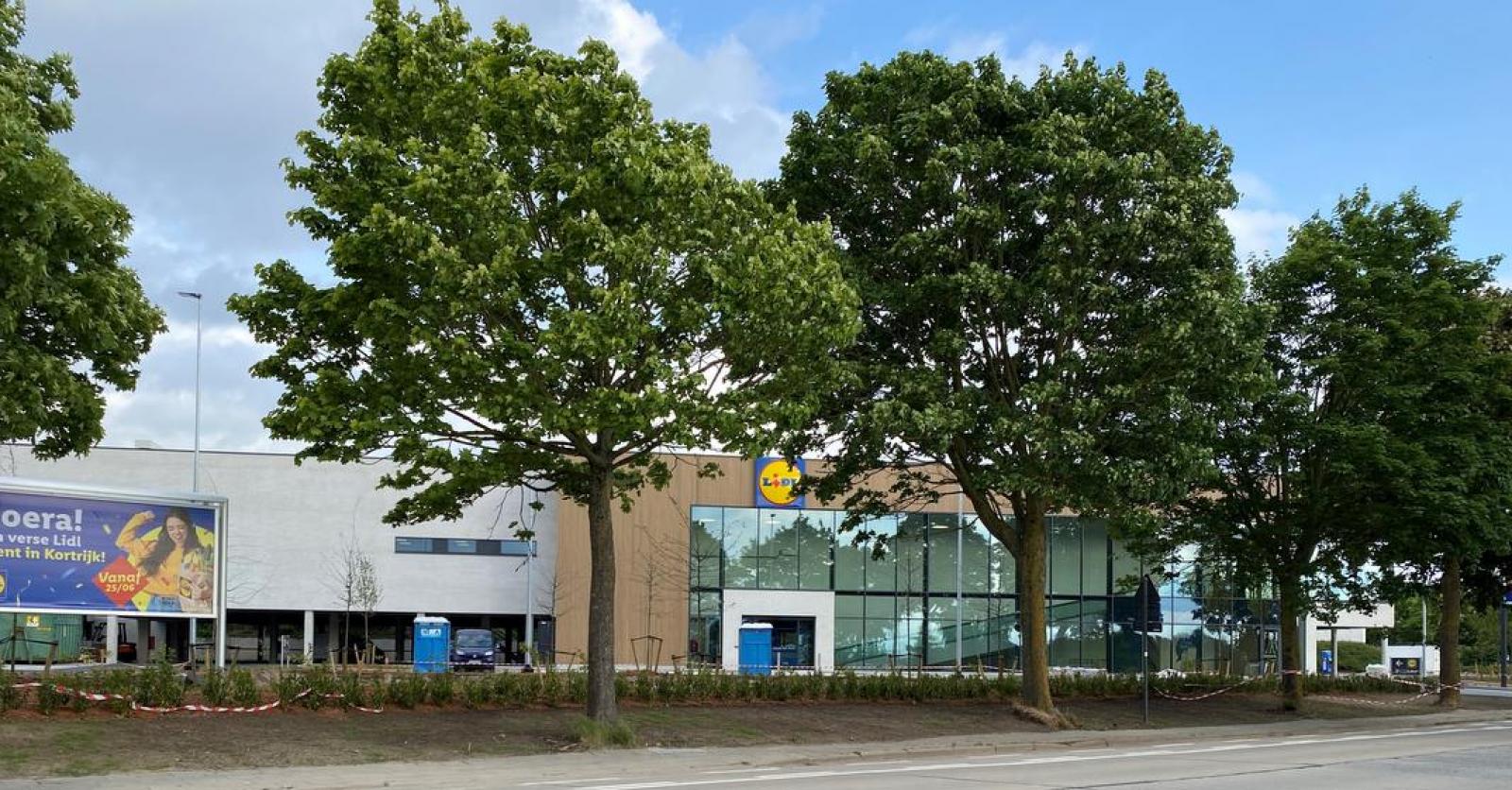 Lidl opent gloednieuwe, energiezuinige winkel aan Engelse Wandeling in ...