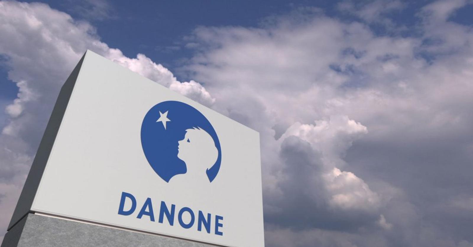 Beleggers zijn te spreken over de jaarcijfers van Danone