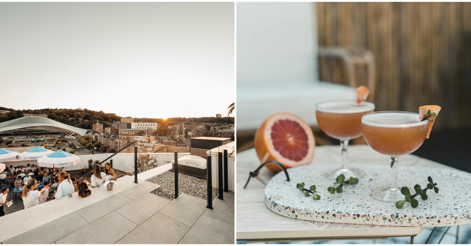 Liège: 4 rooftops pour prendre un apéro avec une vue waouw