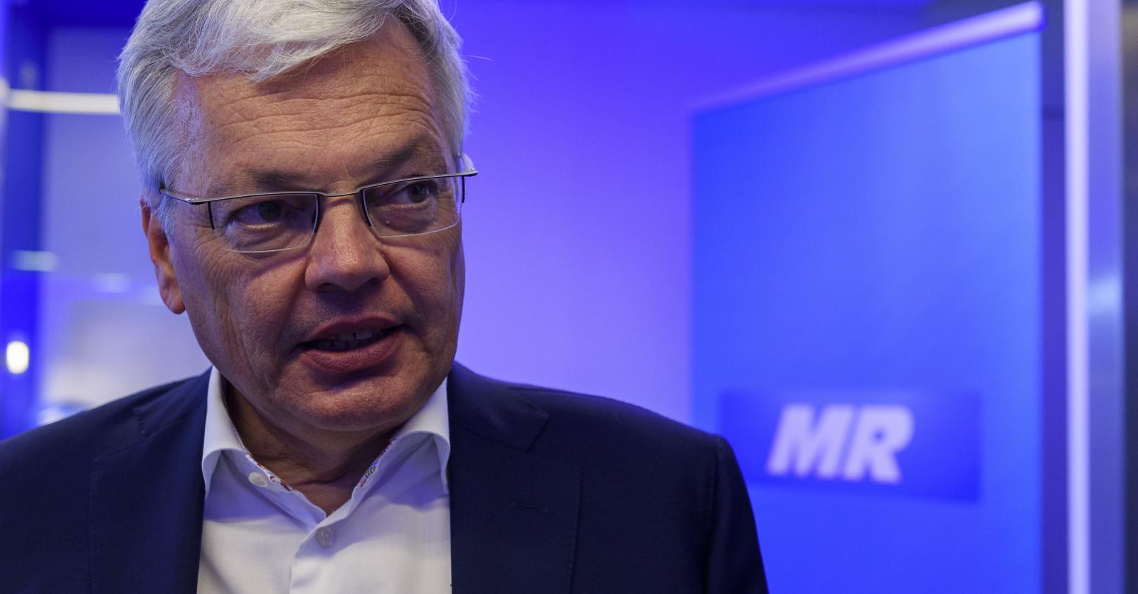 Didier Reynders n'est plus membre du MR