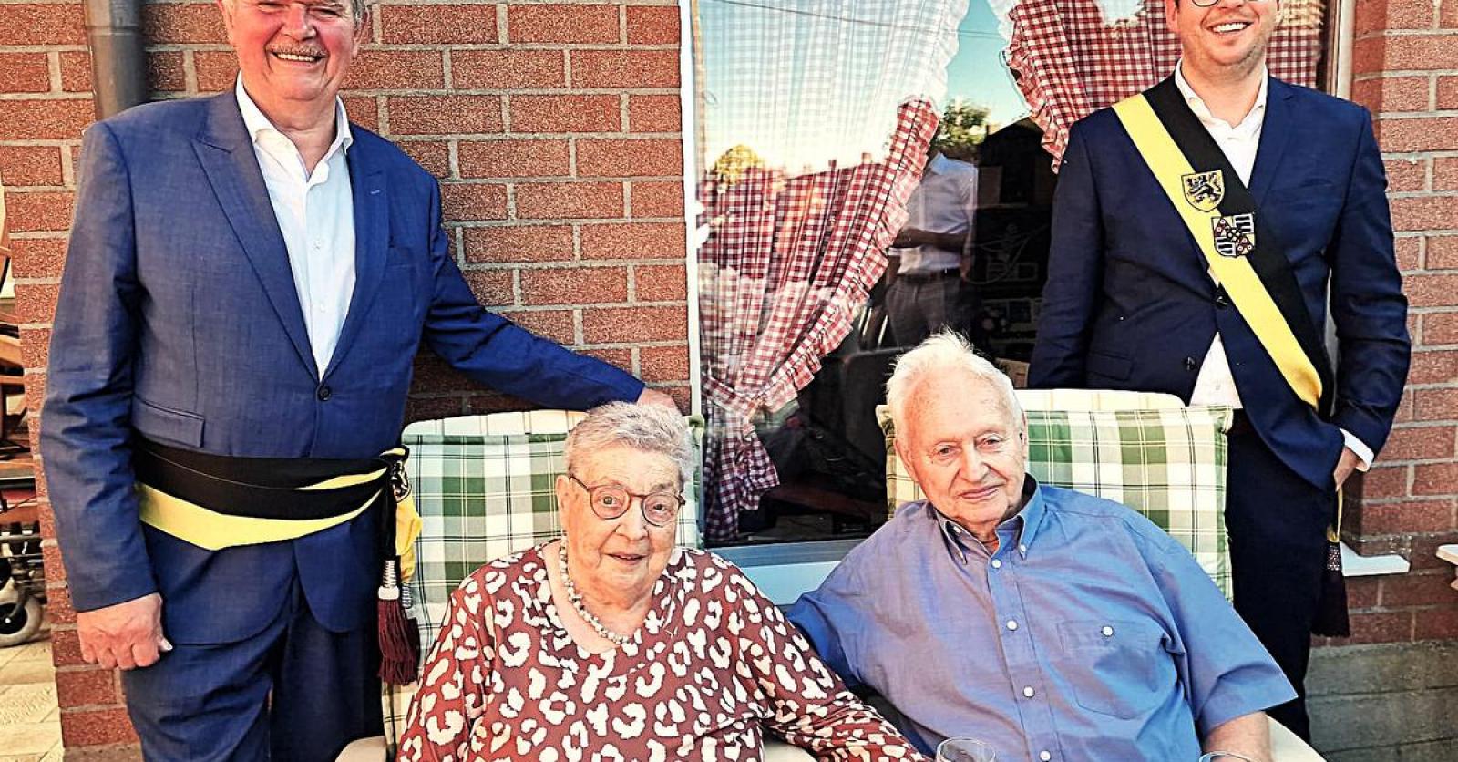 Jozef en Odette uit Ingooigem vieren 60 jaar huwelijk - KW.be
