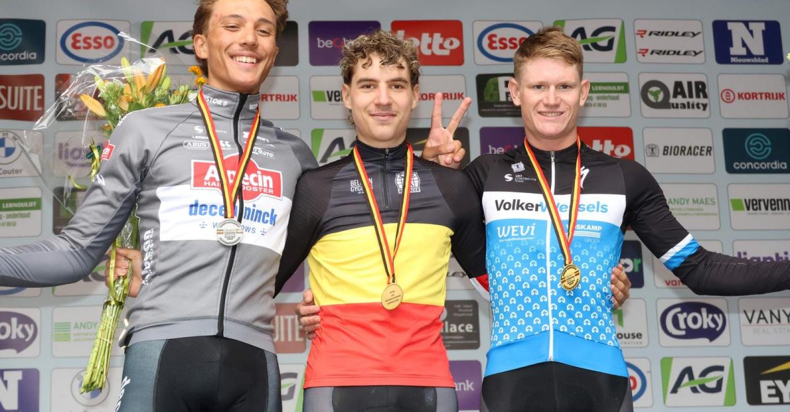Liam Van Bylen is Belgisch kampioen bij de beloften - KW.be