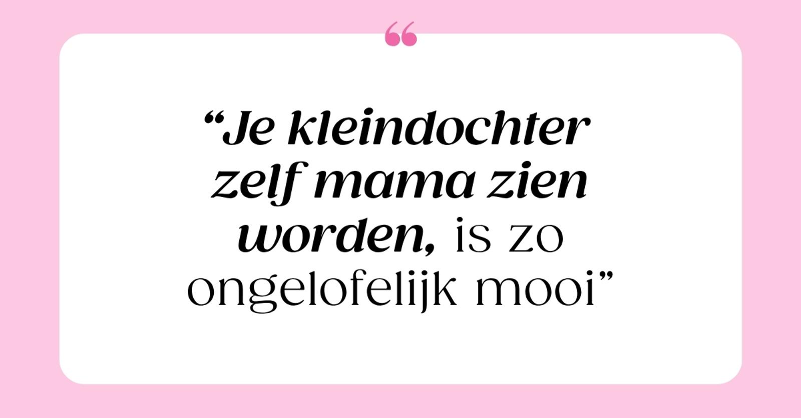 Mijn verhaal: Margo werd grootmoeder op haar 44ste en is ondertussen ...