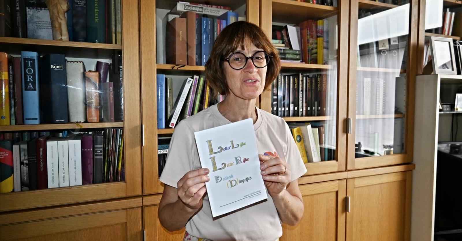 Heidi Geldhof speelt met het alfabet in uniek boekje: “Ik noem het ...