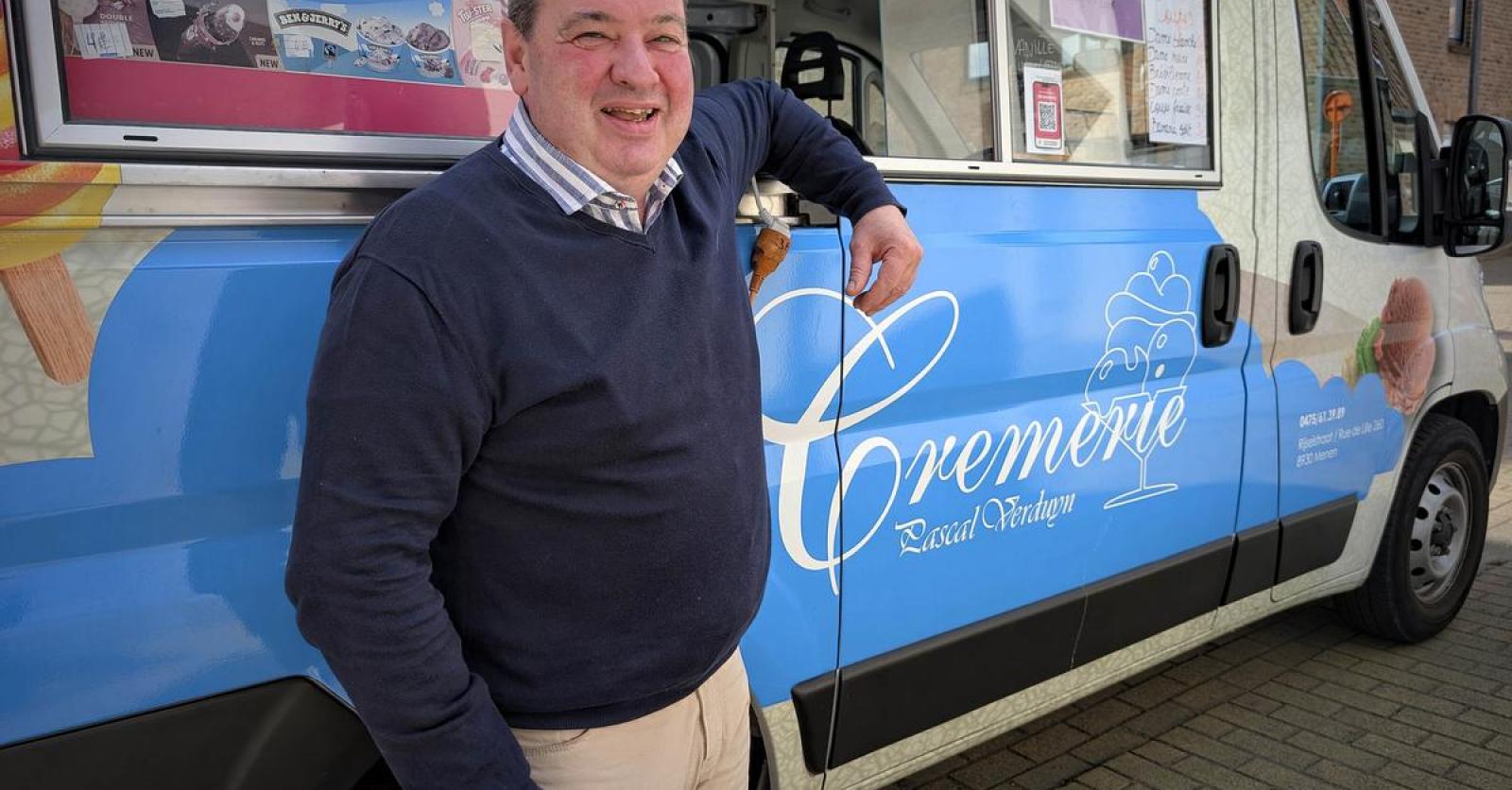 “Vers schepijs doet iedereen glimlachen”: Menenaar Pascal Verduyn viert ...