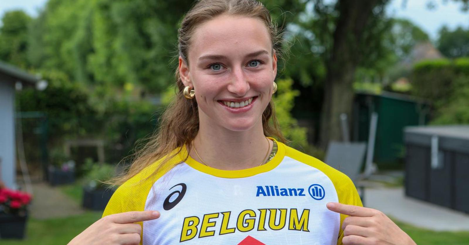 Atlete Rani Vincke (25) is klaar voor WK atletiek in Tokio ...