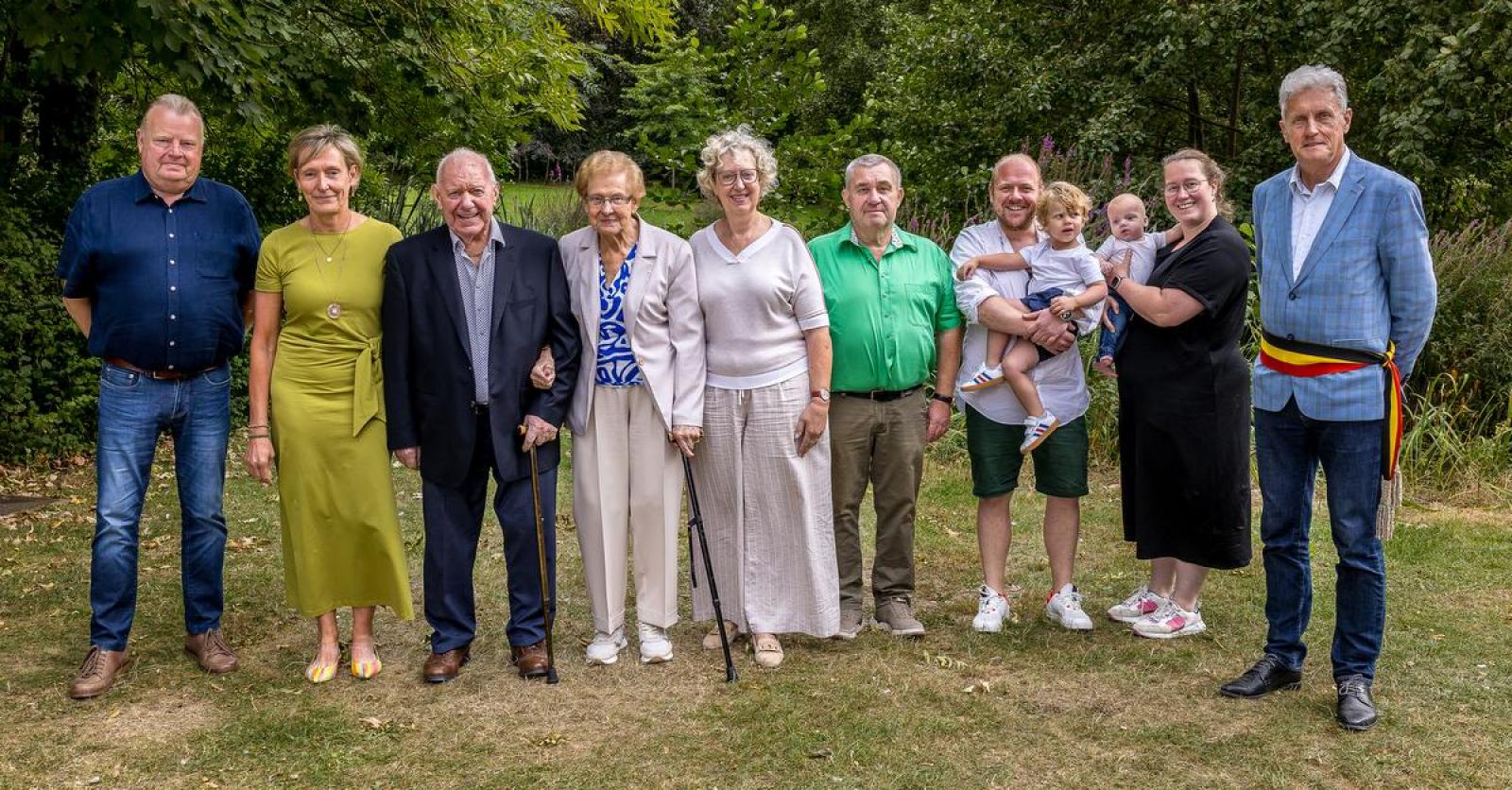 Diamanten jubileum voor Joseph Dewitte en Denise De Decker - KW.be