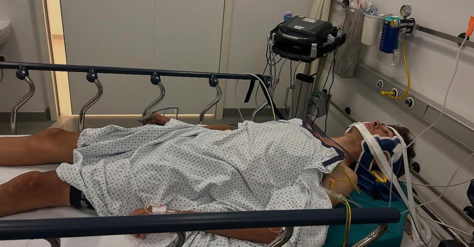 Veldrijder Milan De Nys zoekt getuigen nadat hij gebroken ruggenwervel ...