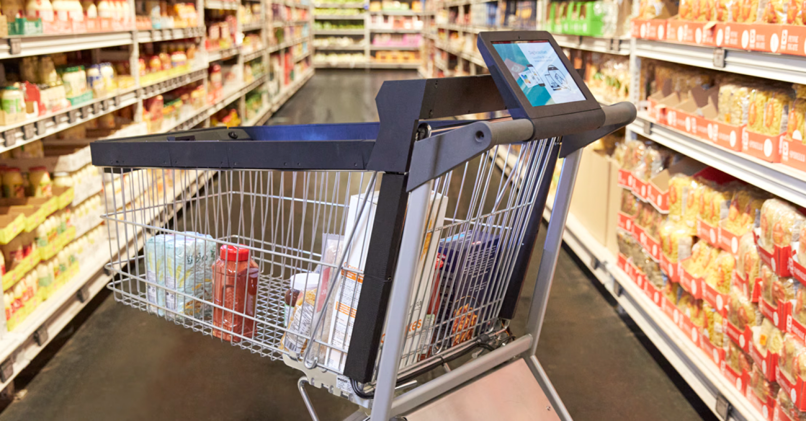Colruyt introduceert zelfscannende winkelkar: zo werkt het - Trends.be