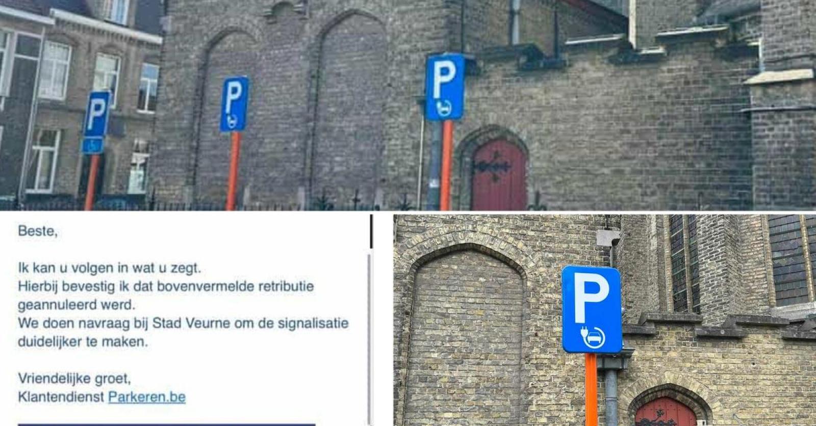 Dirk krijgt parkeerboete terwijl hij zijn auto oplaadt, maar krijgt uiteindelijk gelijk: “Ik sta ...