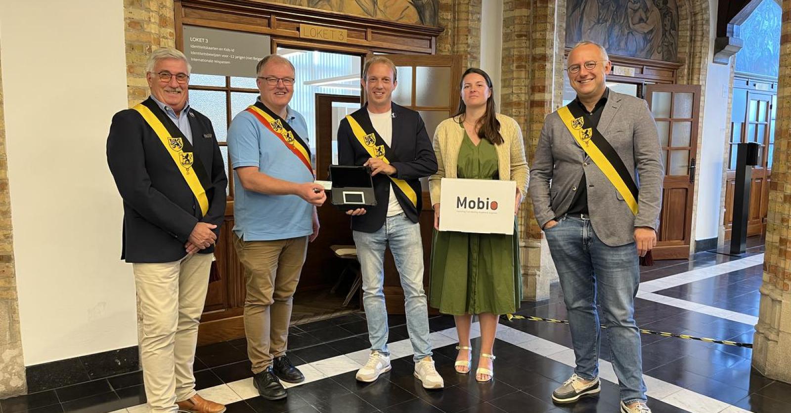 Nieuwpoort introduceert mobiel loket Mobio-kit - KW.be