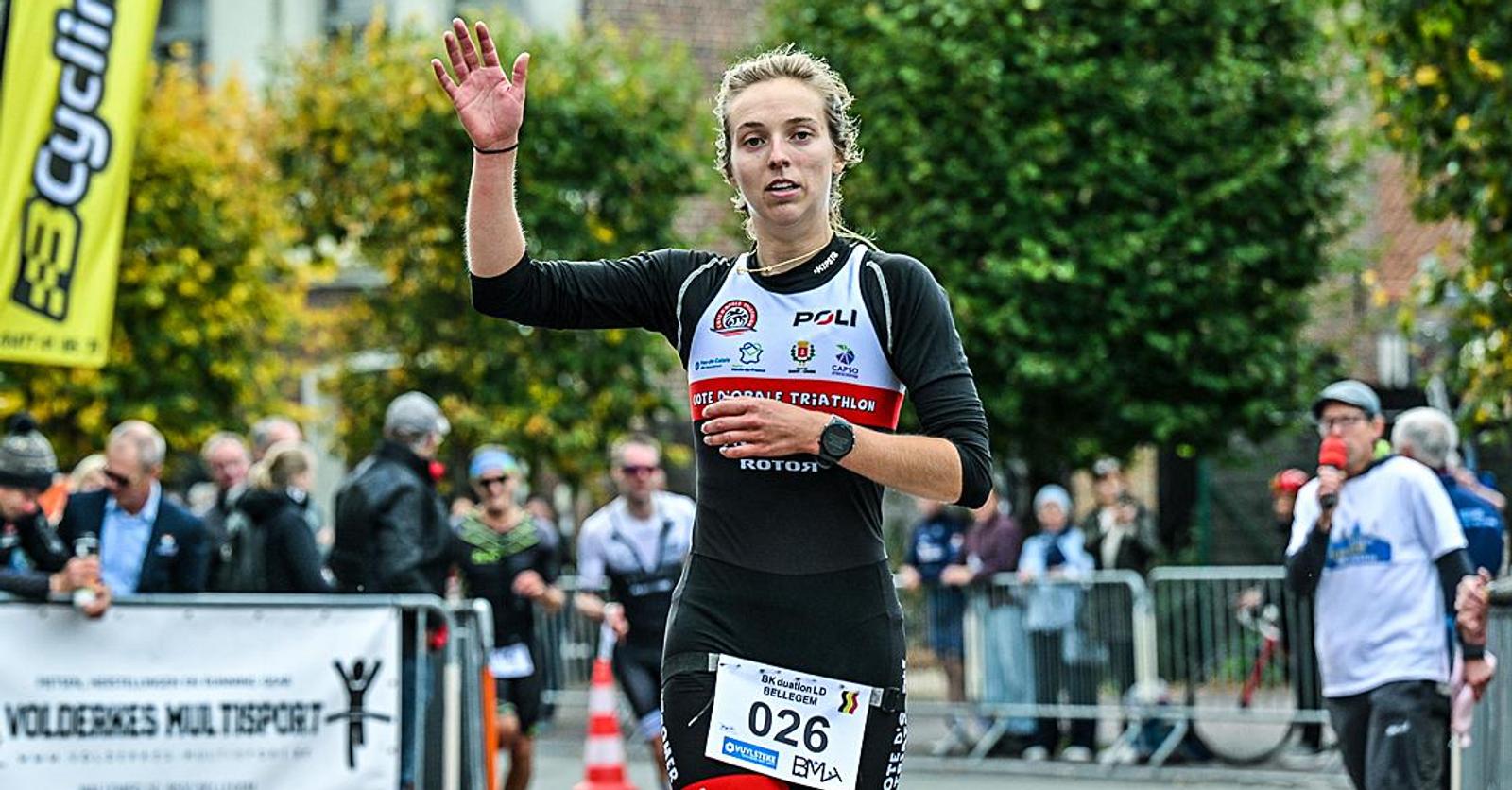 Thibaut De Smet en Lisa Isebaert Belgisch kampioen duatlon - KW.be