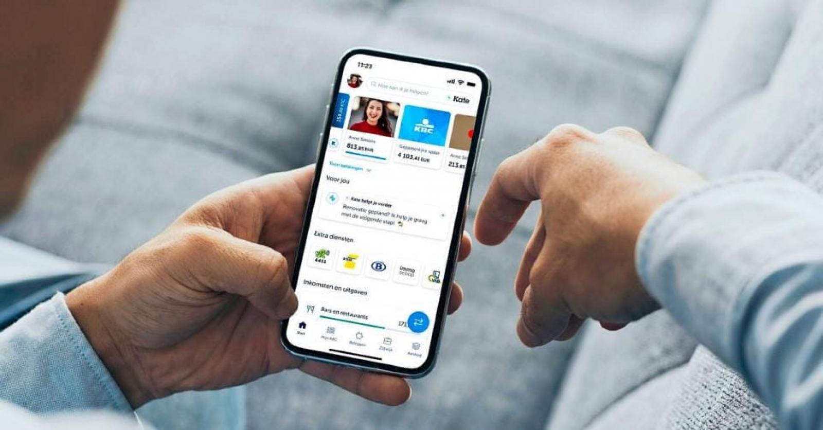 Kate a fait de KBC la meilleure application bancaire au monde : "Nous ...
