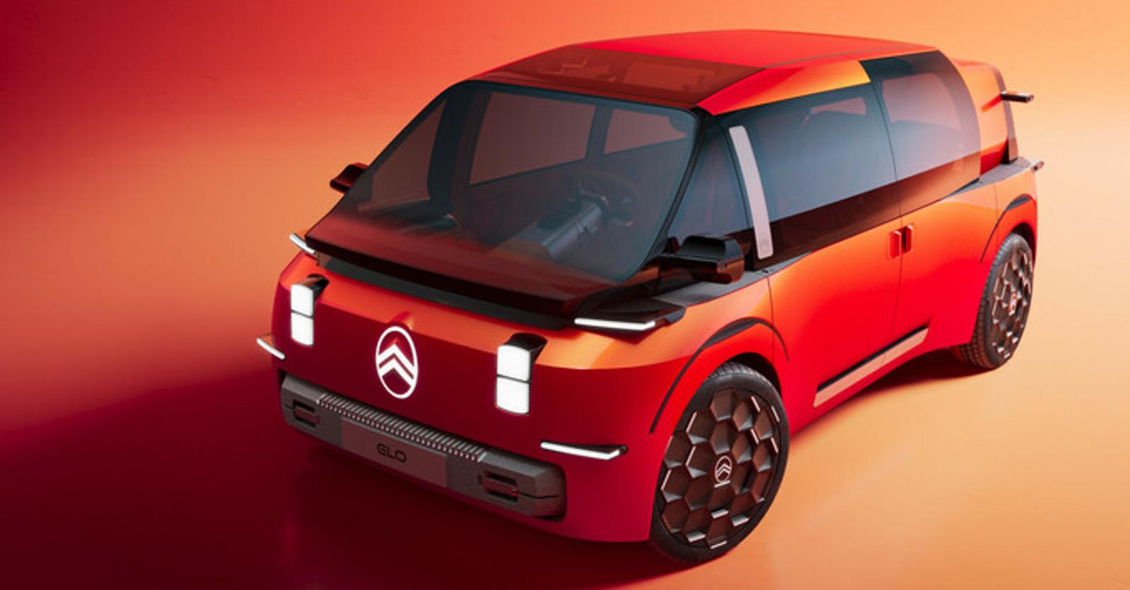 Citroën ELO Concept is elektrisch ruimtewonder
