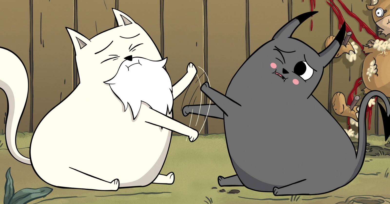 Exploding Kittens: brand, chaos en vernieling in animatieserie