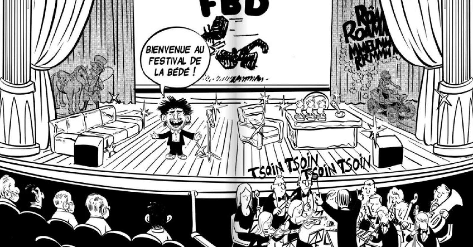 La BD de la semaine: comment rire du récent crash du Festival d’Angoulême