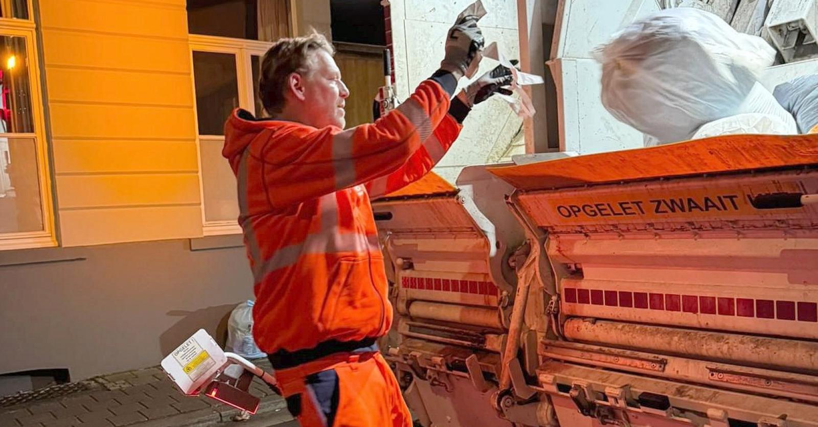 KIJK – Schepen Wouter Allijns draait shift mee met afvalophalers: “Het ...