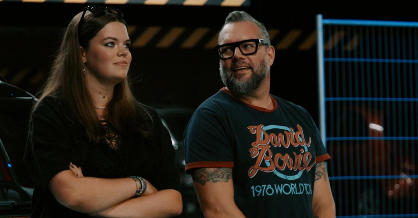 Kamp Jeroom | Alex Agnew en dochter Amy bespotten elkaar