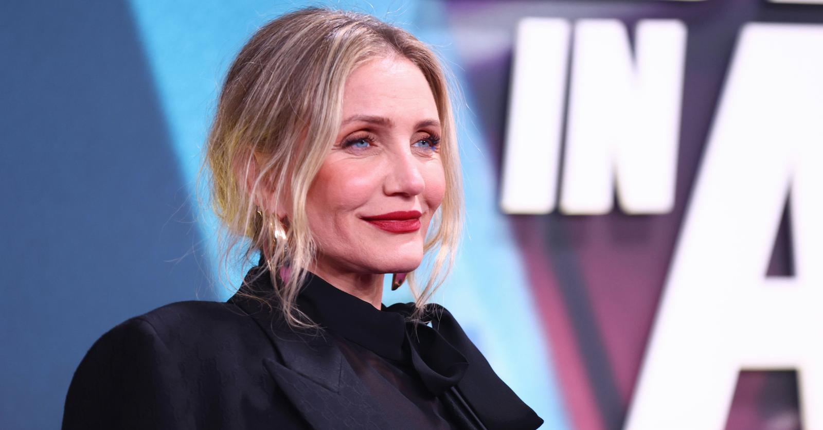 Cameron Diaz is na 10 jaar terug, en dat viert ze in stijl