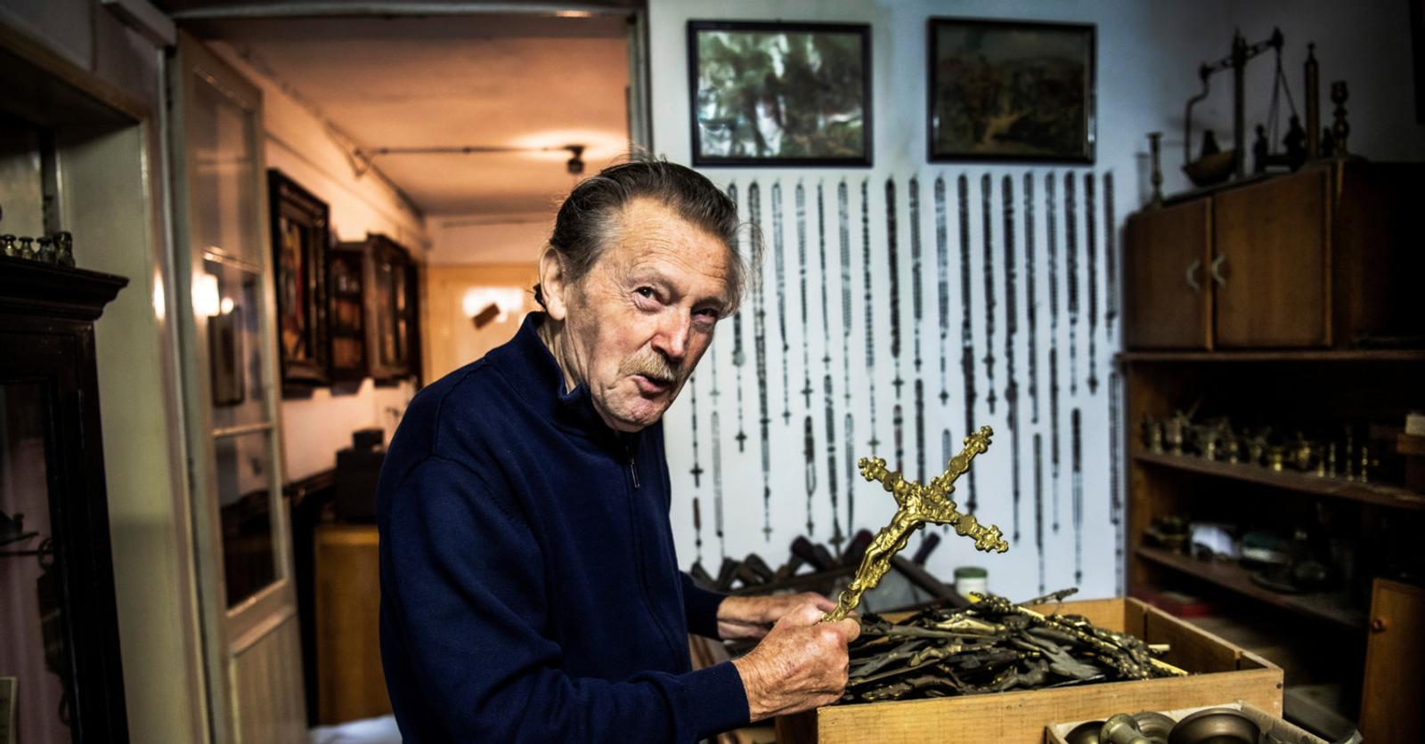 Alexander Karel Evrard (102), de oudste klimaatbetoger van het land is ...