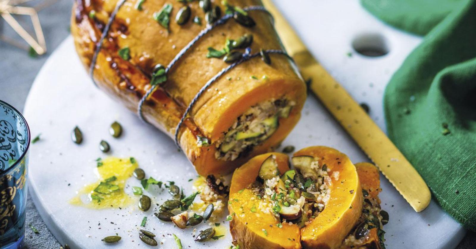 Gevuld gebraad van butternut