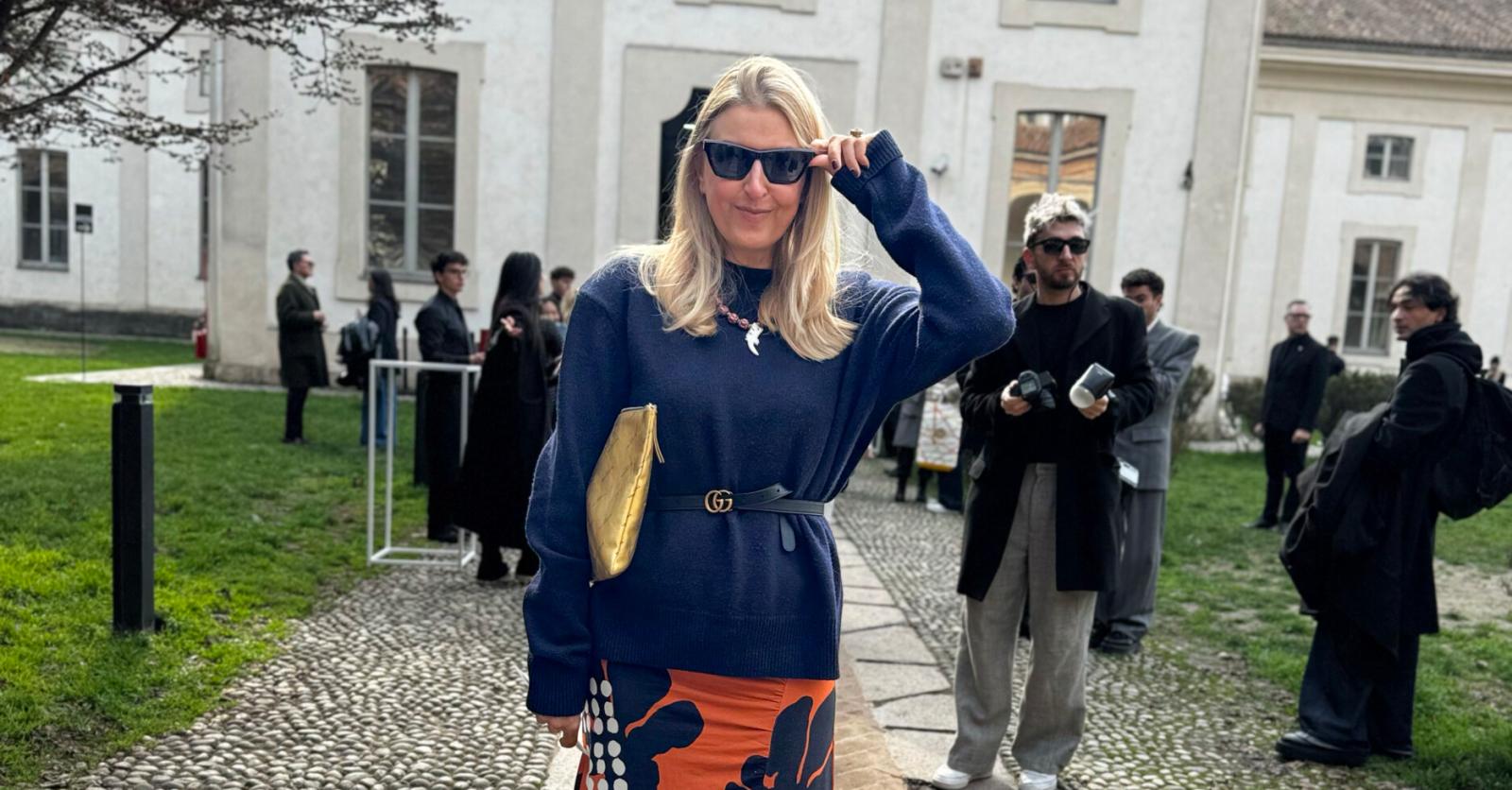 Column: Els Keymeulen zat front row bij de Prada-show