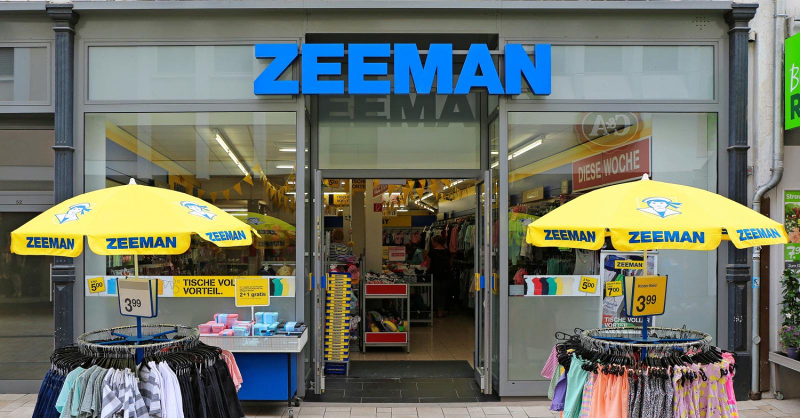 Zeeman sluit 144 winkels, ons land buiten schot