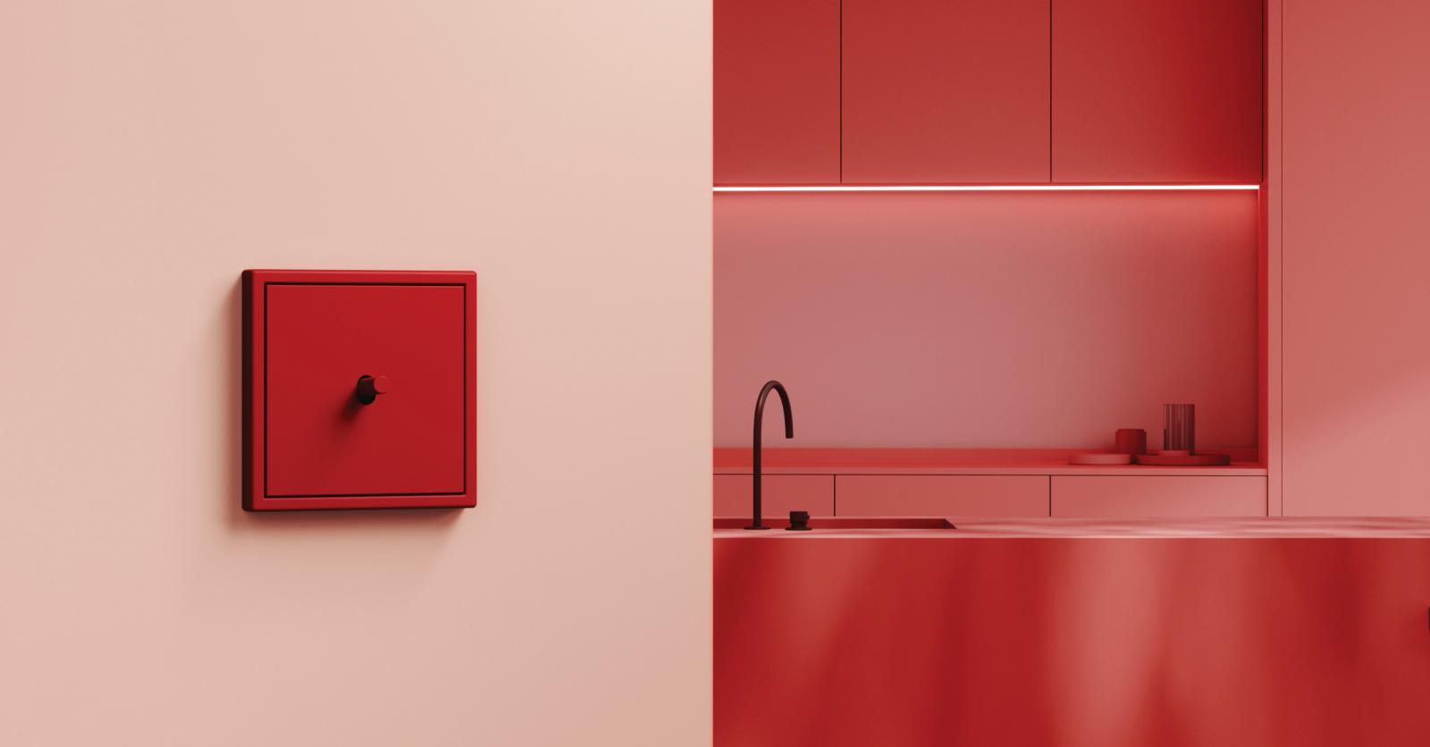 Met rood geef je je interieur een warme touch