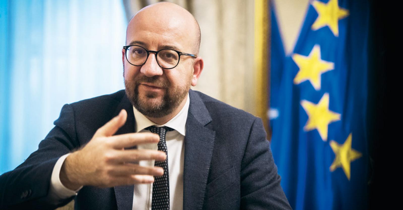 Charles Michel se retire de l'élection européenne