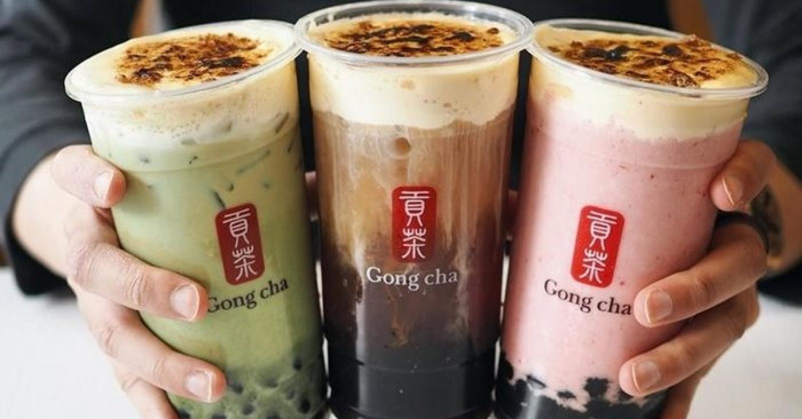 Gong cha, le leader du bubble tea, s’installe à Liège