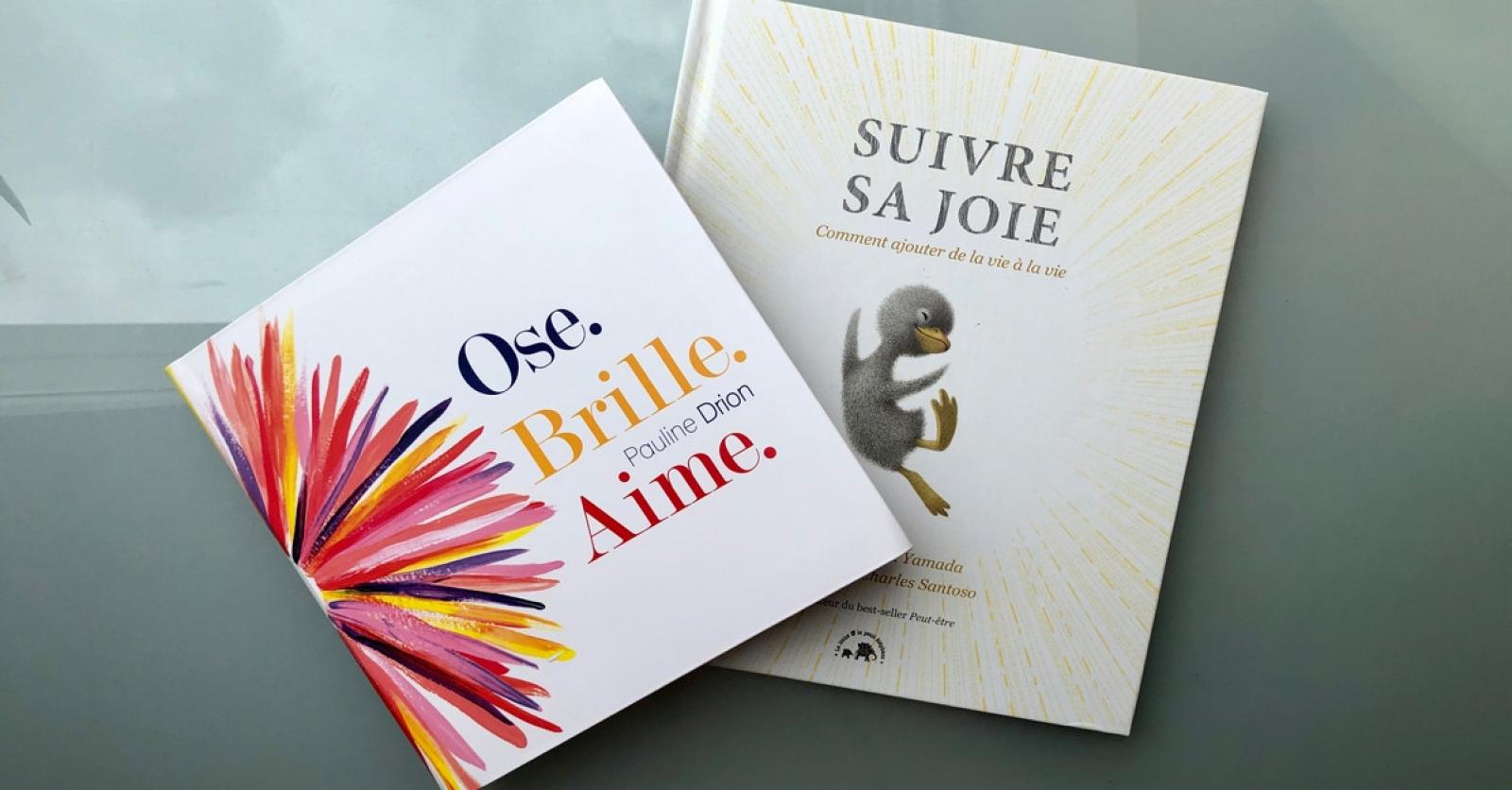 FLAIR BOOK CLUB: 2 livres pour (re)trouver la joie