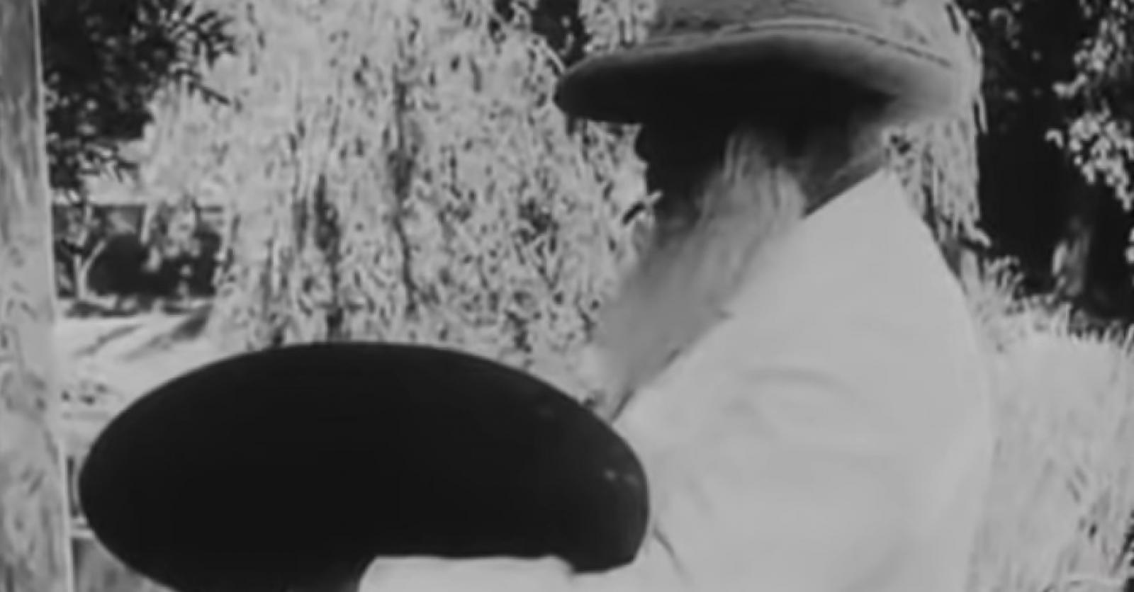 Un film montrant Claude Monet en train de peindre refait surface