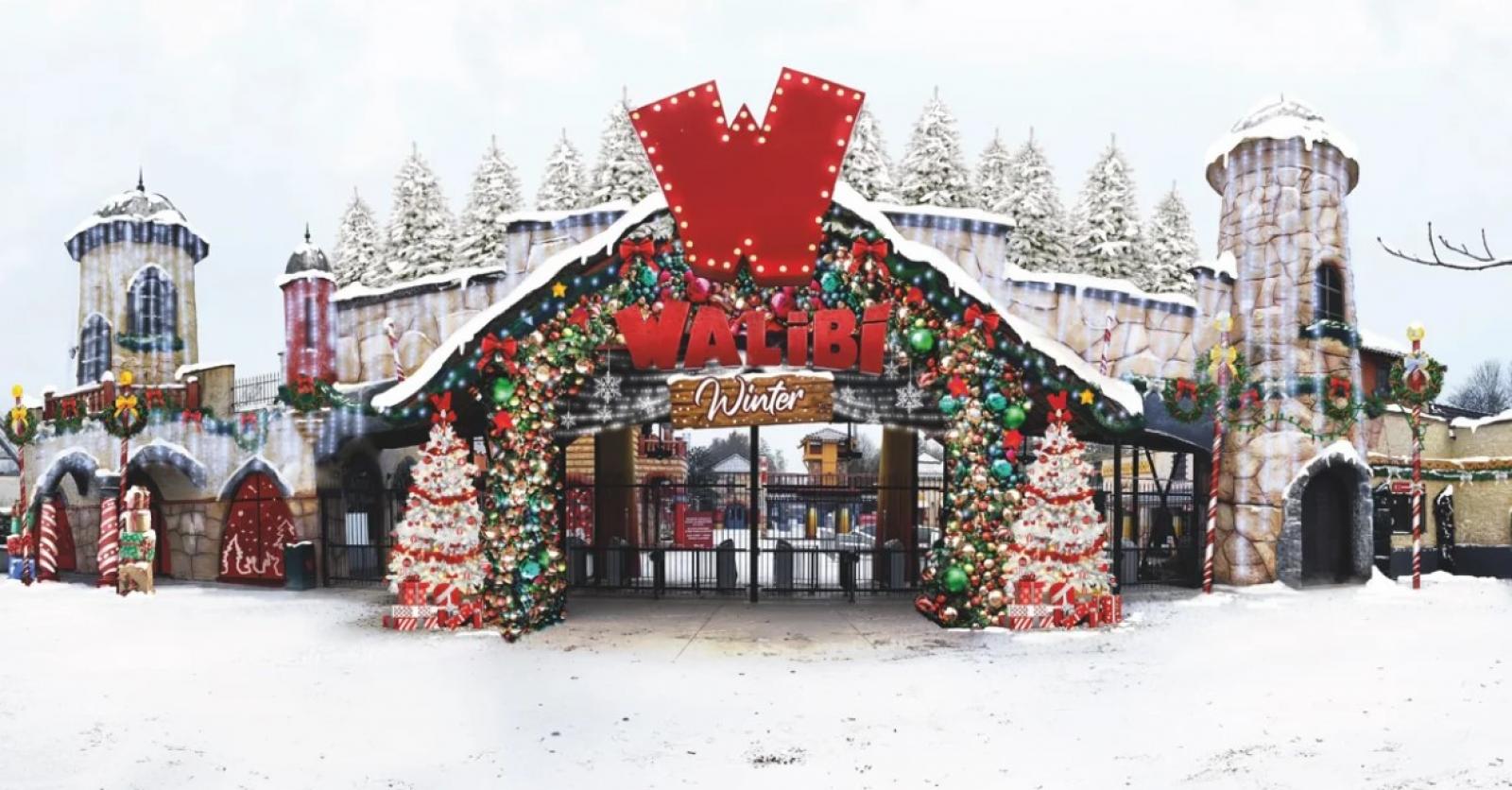 Walibi devient Walibi Winter pour les fêtes de fin d’année