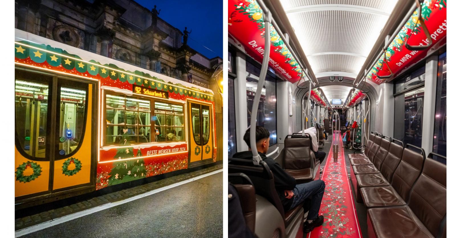 Voici ce que la STIB a prévu pour les Fêtes de fin d’année