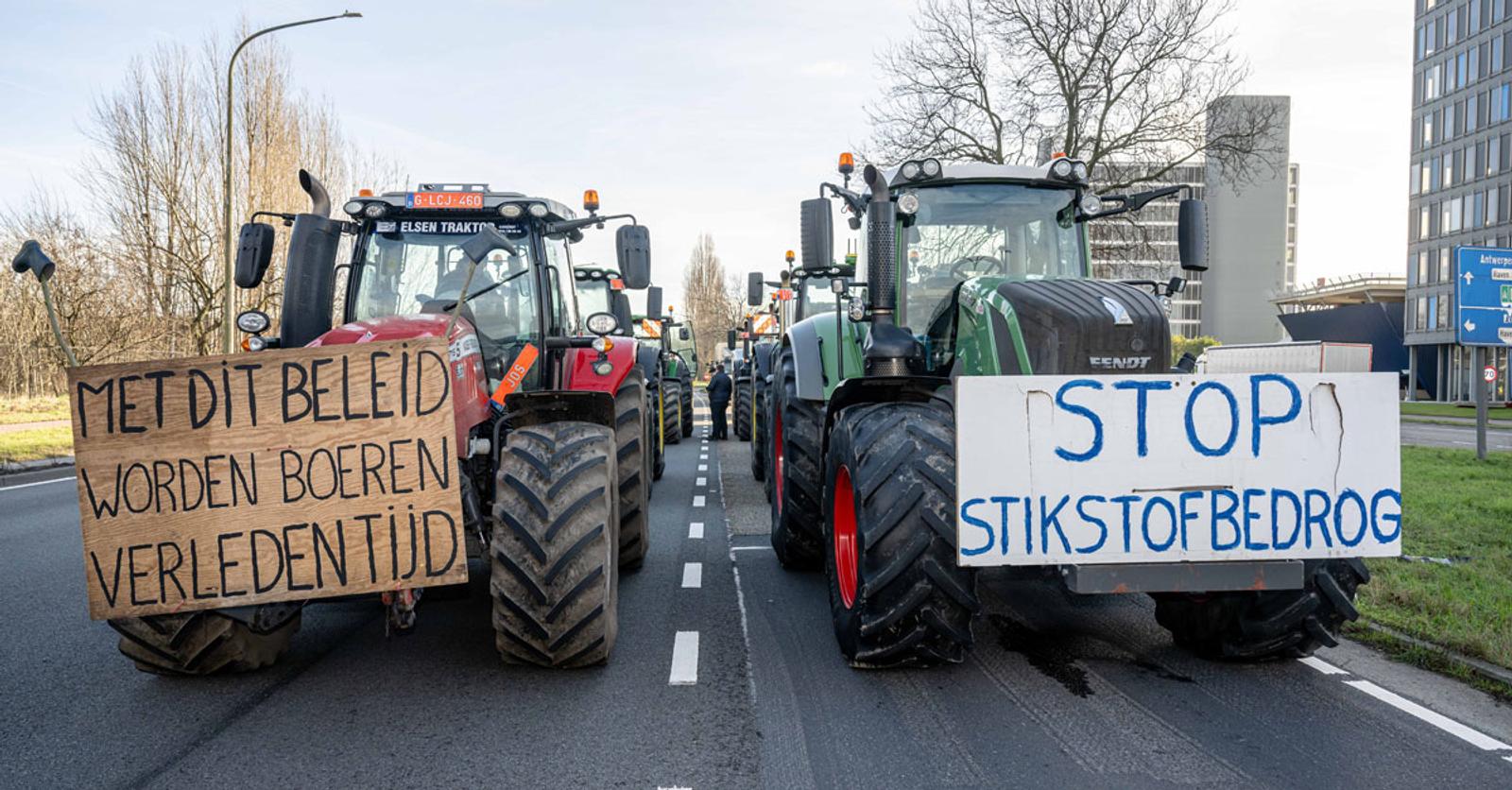 Live Boerenprotest: EU-ministers steunen administratieve ...