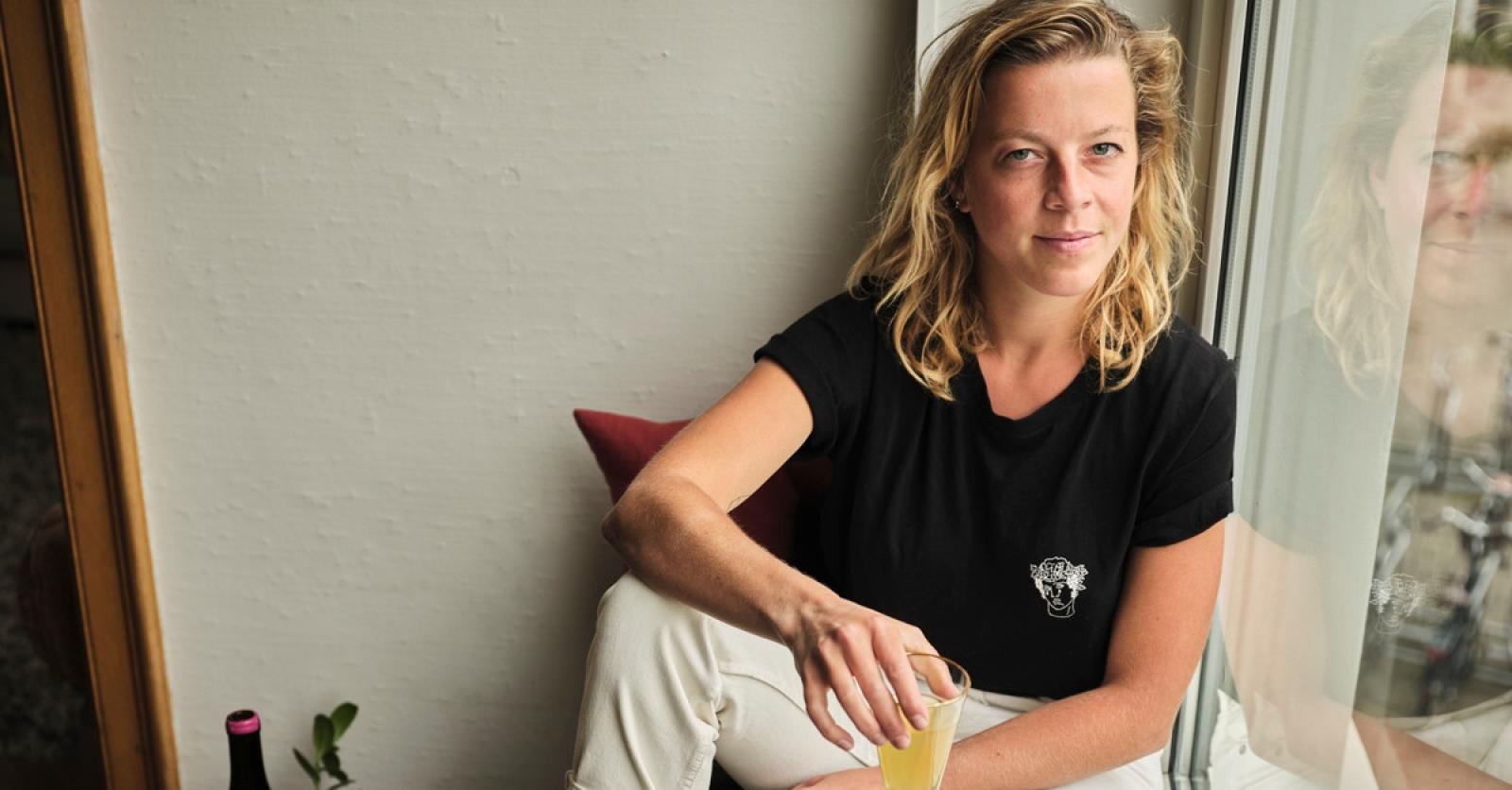 Natuurwijnhandelaar Griet koppelt mensen bij een glas wijn