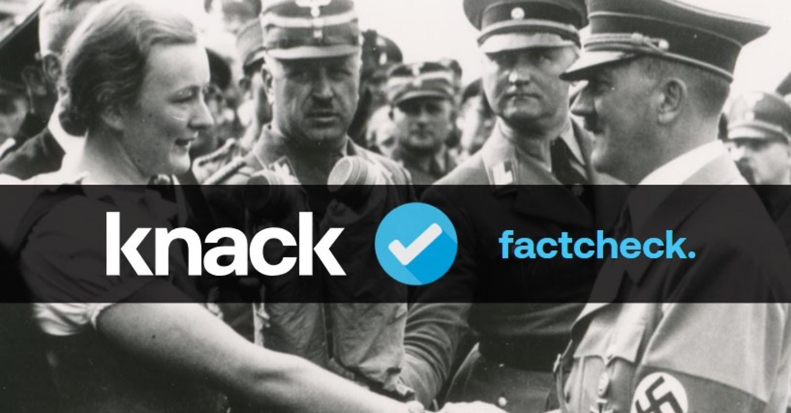 Factcheck: nee, de vrouw op deze foto met Adolf Hitler is niet de ...