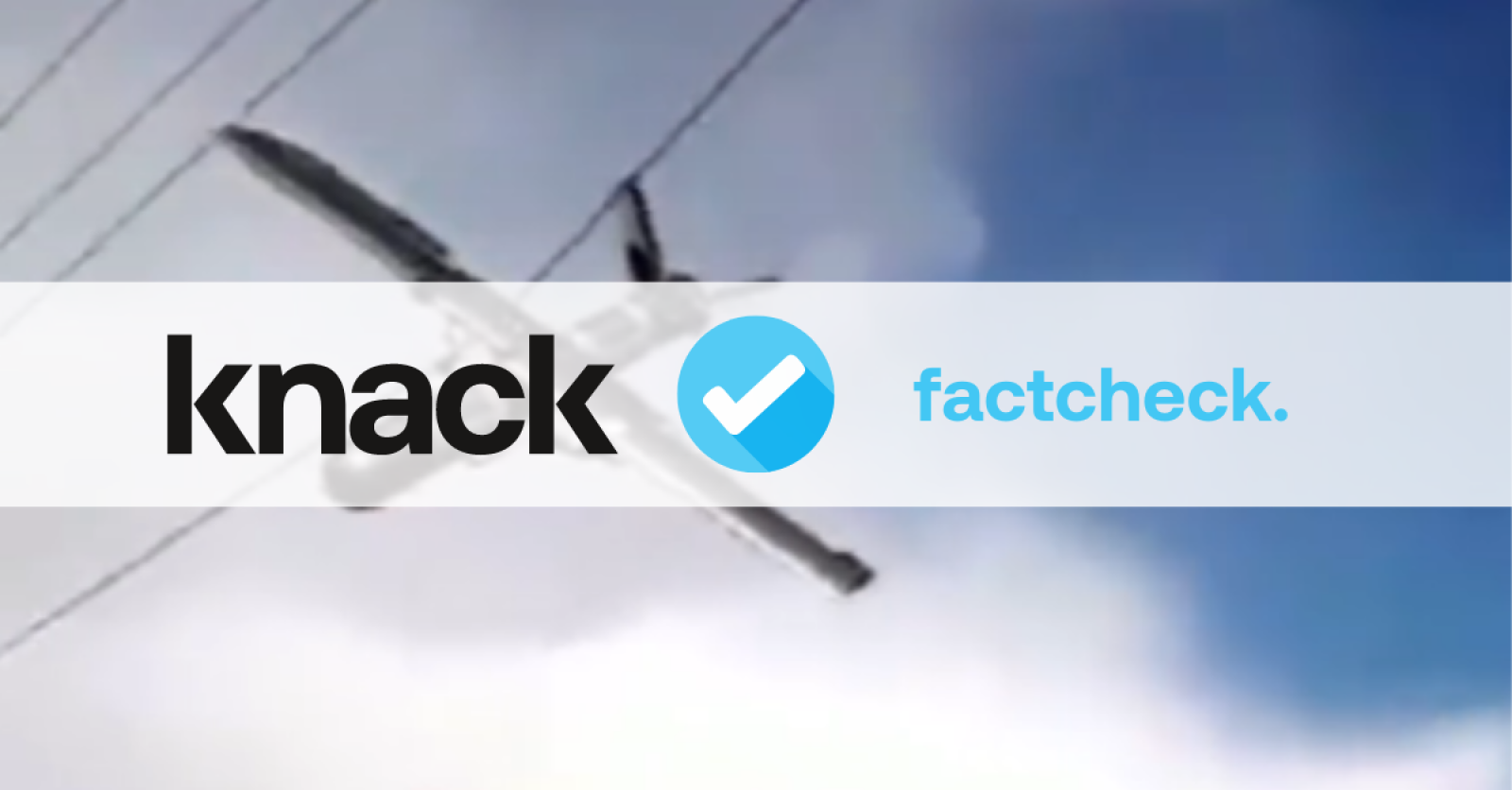 Factcheck: nee, deze video toont geen Iraanse drone die vastzit in een ...