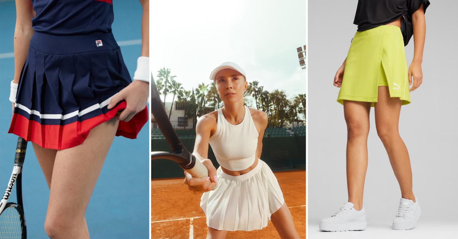 Game, set, match: 10 tennisrokjes om om ook naast het tennisveld te ...