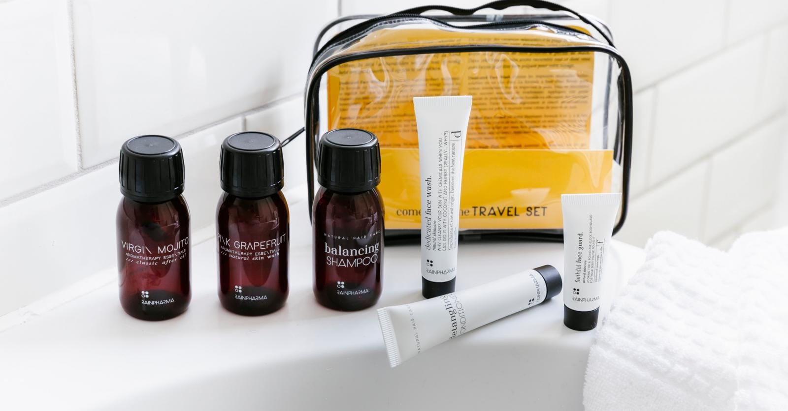 RainPharma Travel Set voor maar € 19,95 extra