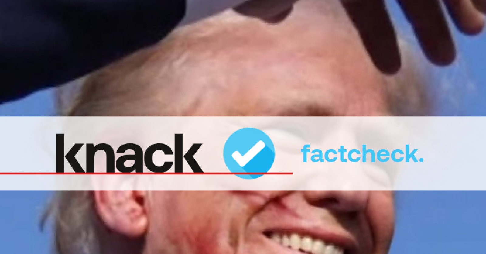 Factcheck: foto van lachende Trump na mislukte aanslag is gemanipuleerd