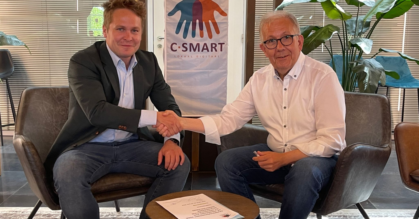 C-smart en Dustin Belgium tekenen nieuwe ICT-raamovereenkomst
