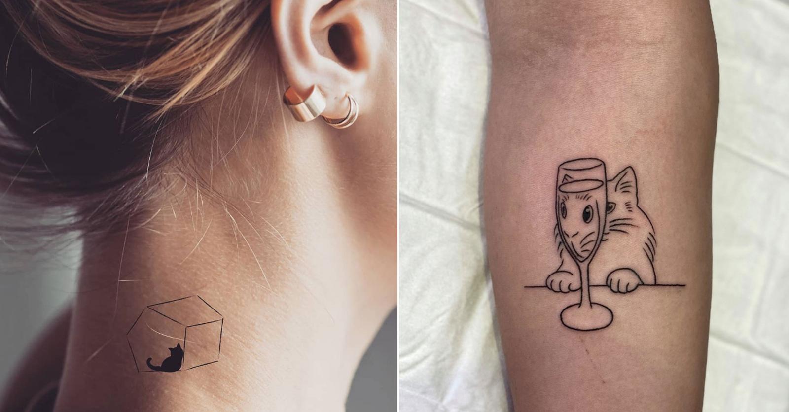 Kattattoos: dit zijn de mooiste exemplaren van op Instagram