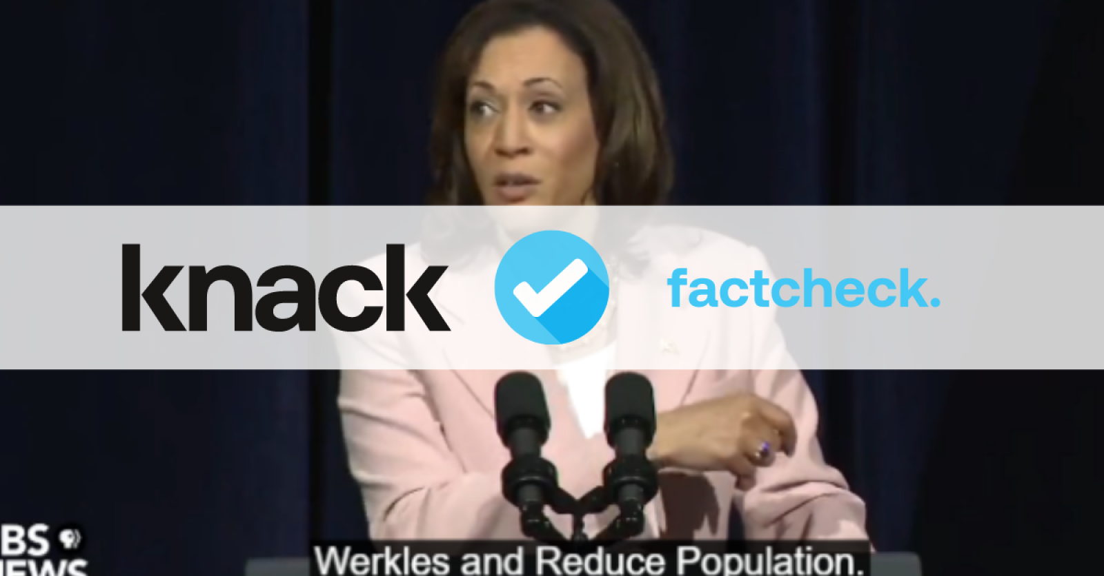 Factcheck: controversiële uitspraak Kamala Harris is verspreking