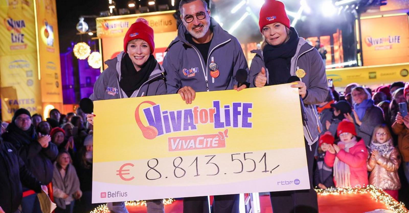 Un nouveau record pour la 12e édition de Viva For Life