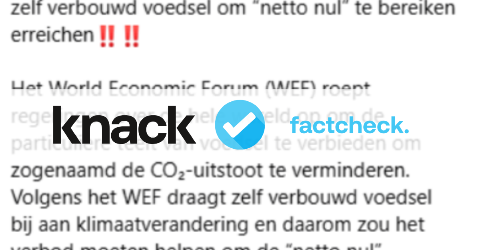 Factcheck: geen bewijs dat WEF een verbod op zelf verbouwd voedsel wil