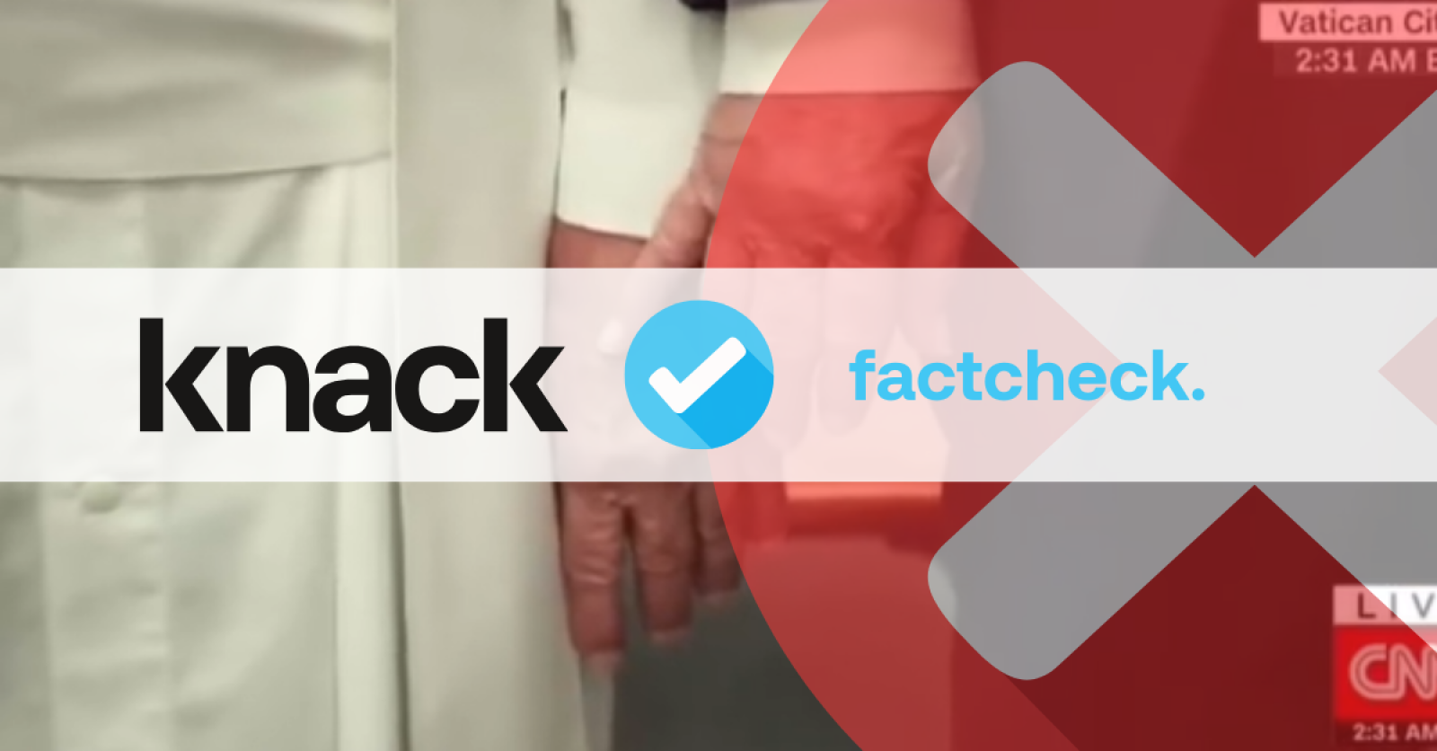 Factcheck: deze ongemakkelijke aanraking tussen Donald Trump en paus ...