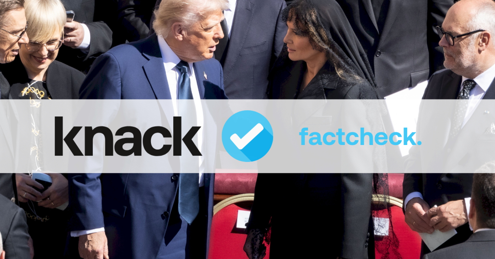 Factcheck: nee, Trump was niet de enige op de begrafenis van de paus die een blauw pak droeg