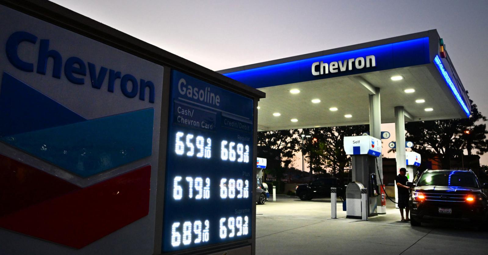 Met opties à la hausse met Chevron (Trends)