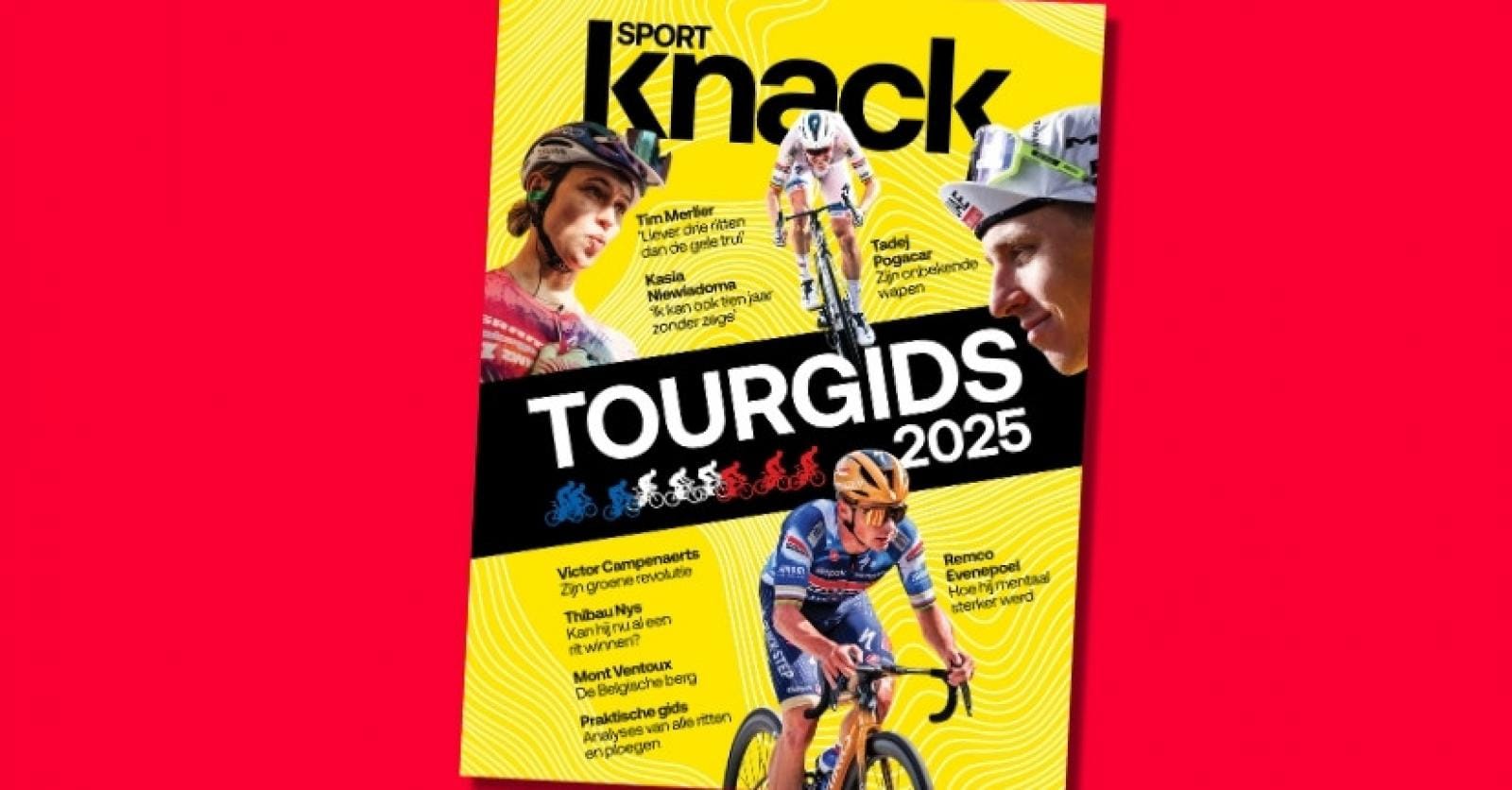 Bestel nu de Tourgids 2025 van Knack Sport